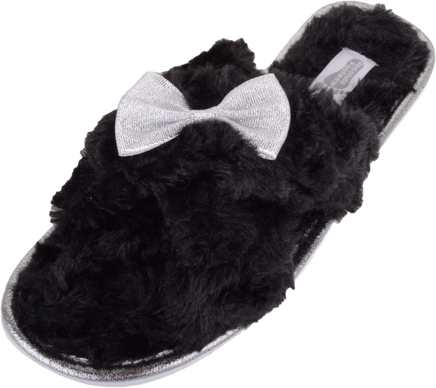 Amazon.com | ABSOLUTE FOOTWEAR Women's Open-Back Slipper | Slippers