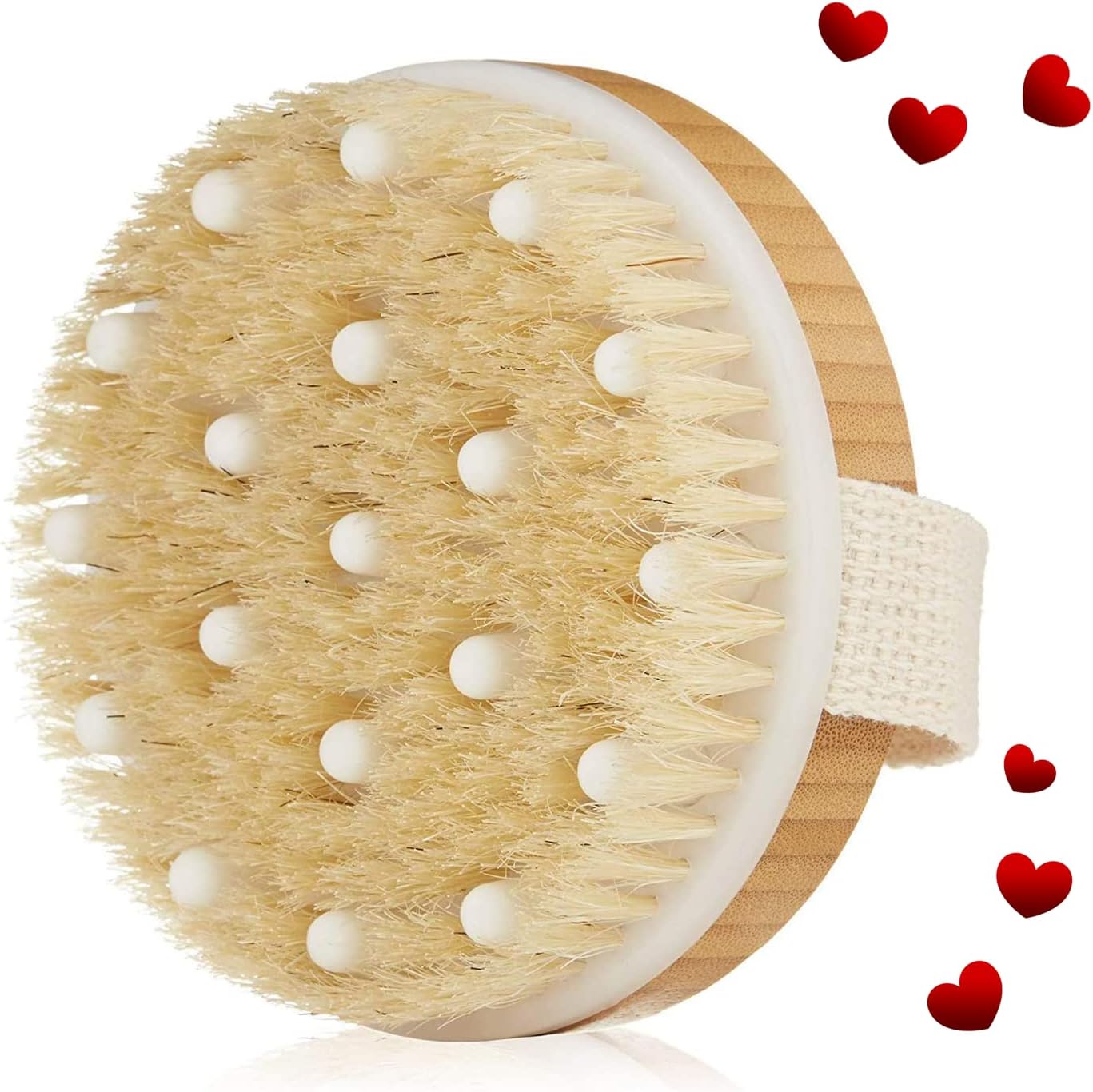 Amazon.com : Premium Dry Brushing Body Brush for Lymphatic Drainage ...