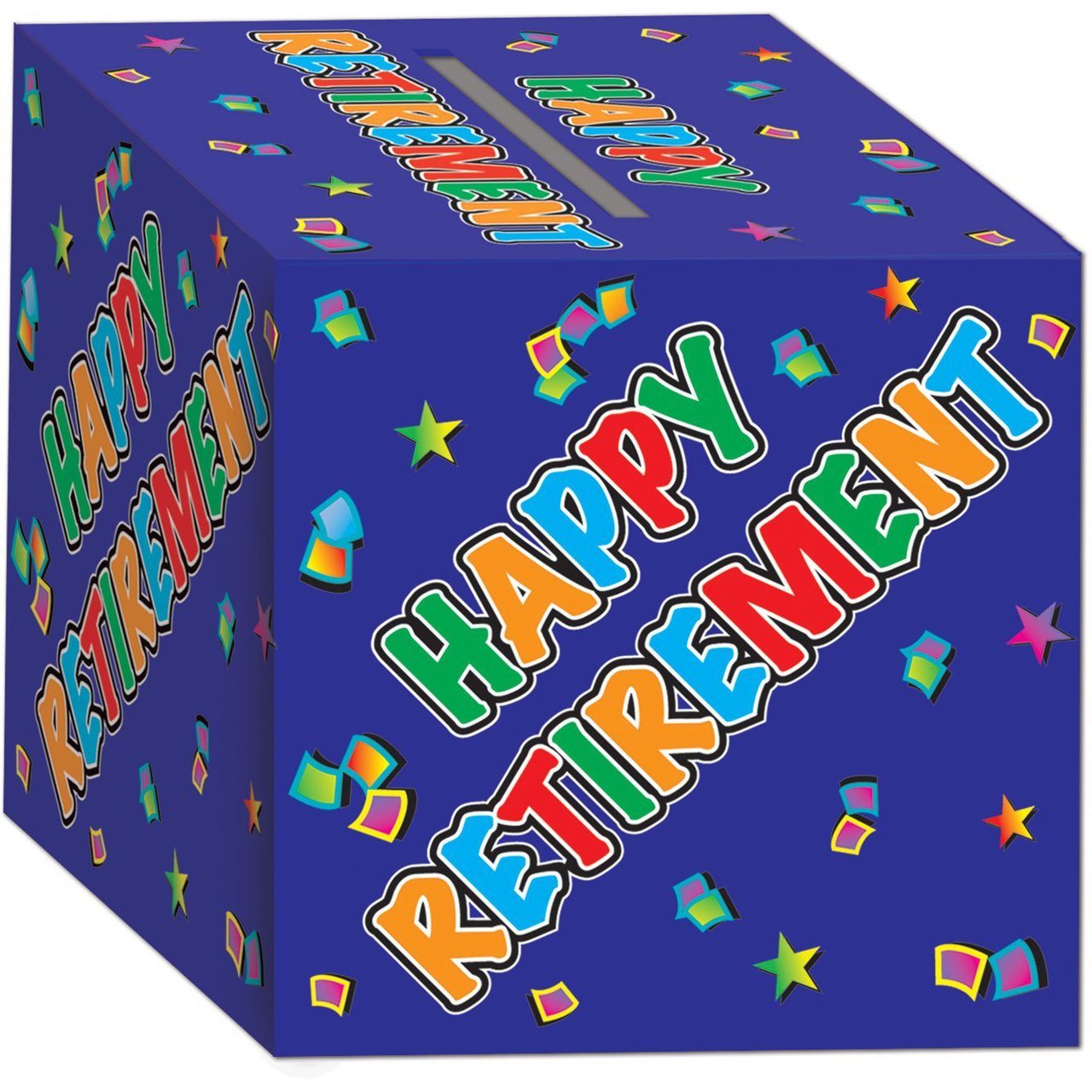 Retirement Card Box Party Accessory (1 count) (1/Pkg) : Amazon.in ...