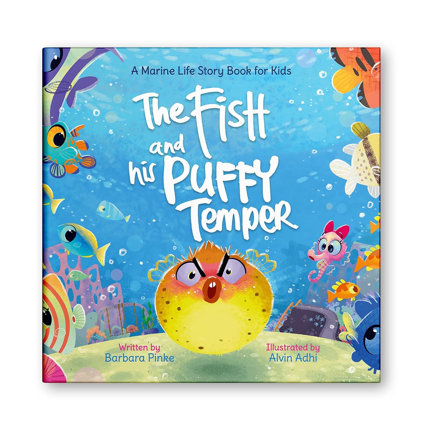 The Fish and his Puffy Temper (Waves and Tales): Barbara Pinke ...