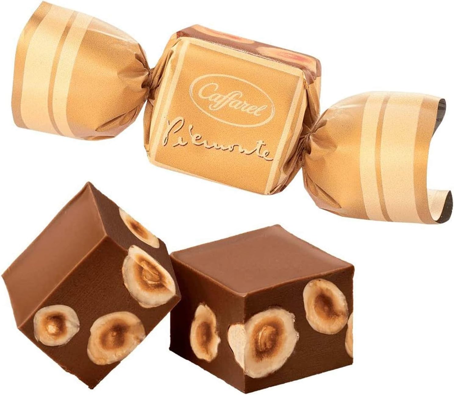 PRALINE CHOCOLATE CAFFAREL PIEMONTE CLASSICO HAZELNUT GIANDUIA 100g ...