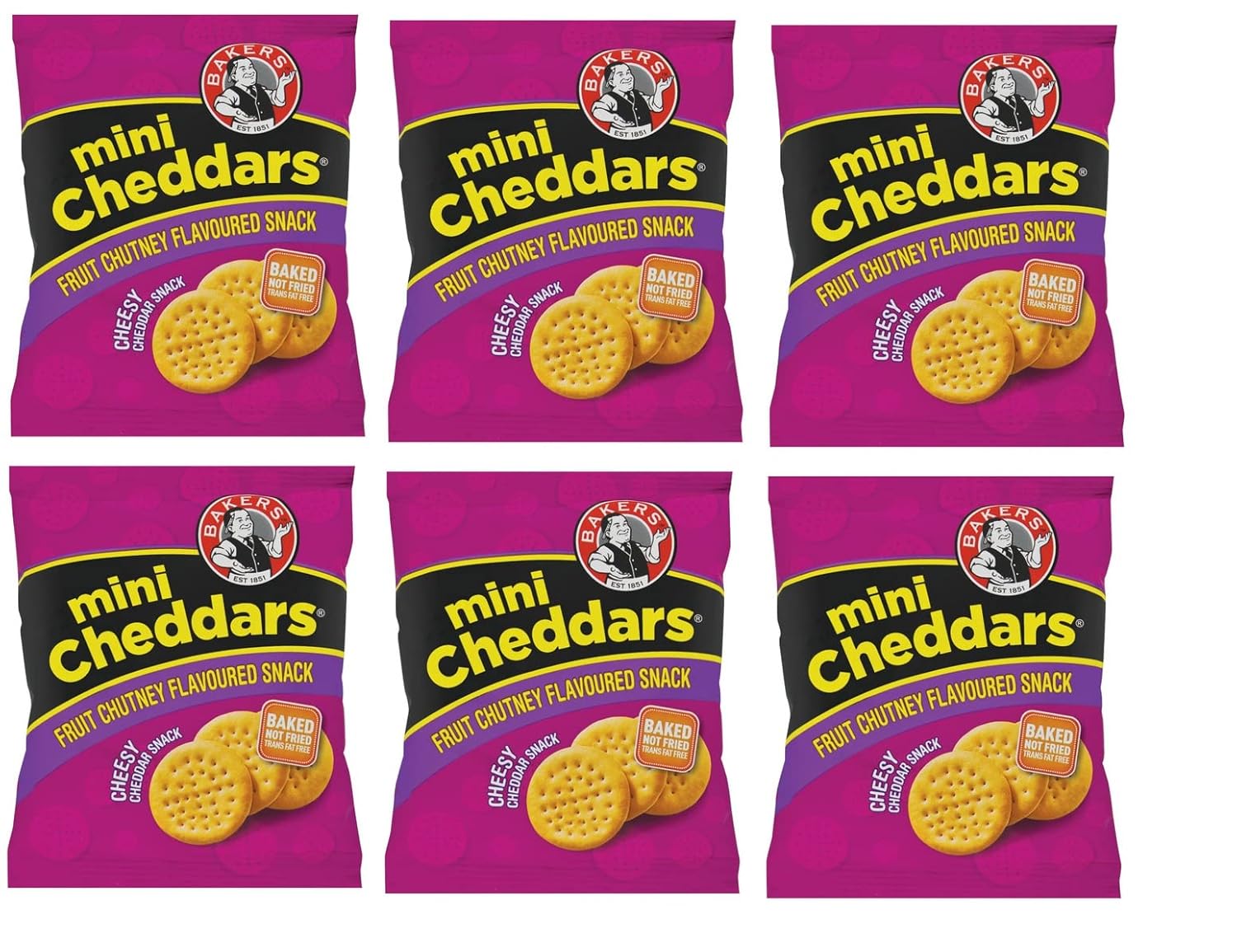 Amazon.com: Bakers South Africa Bakers Mini Cheddars Multipack PACK OF ...