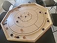 Amazon.com: The Gold Standard Board - Traditional Octagon Crokinole ...