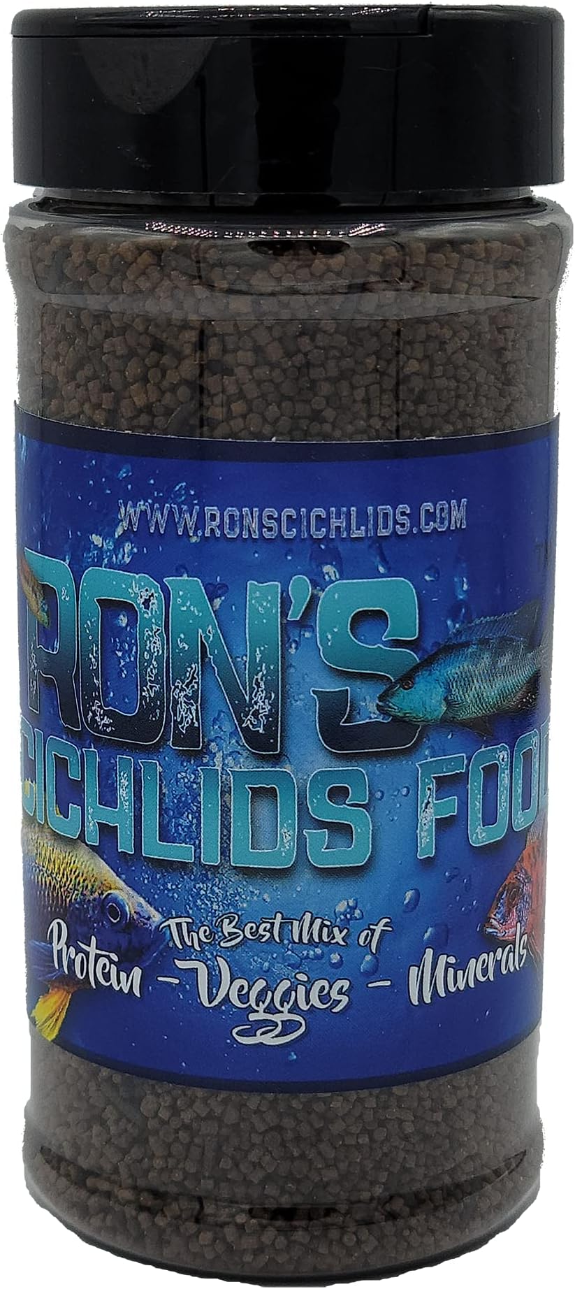 Amazon.com: RON'S CICHLIDS African Cichlid Fish Food, Premium Tropical ...