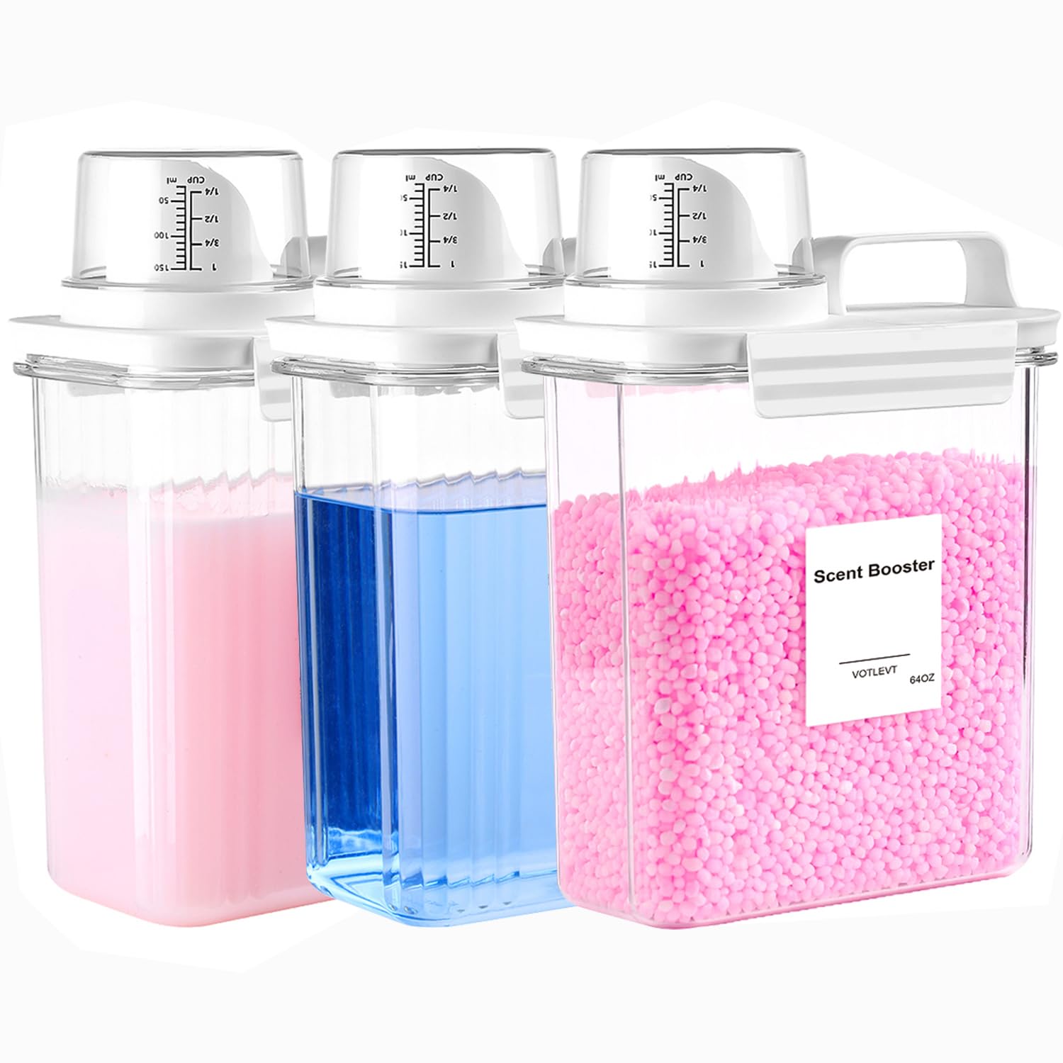 Amazon.com: VOTLEVT 64 OZ Laundry Detergent Dispenser, Liquid Laundry ...