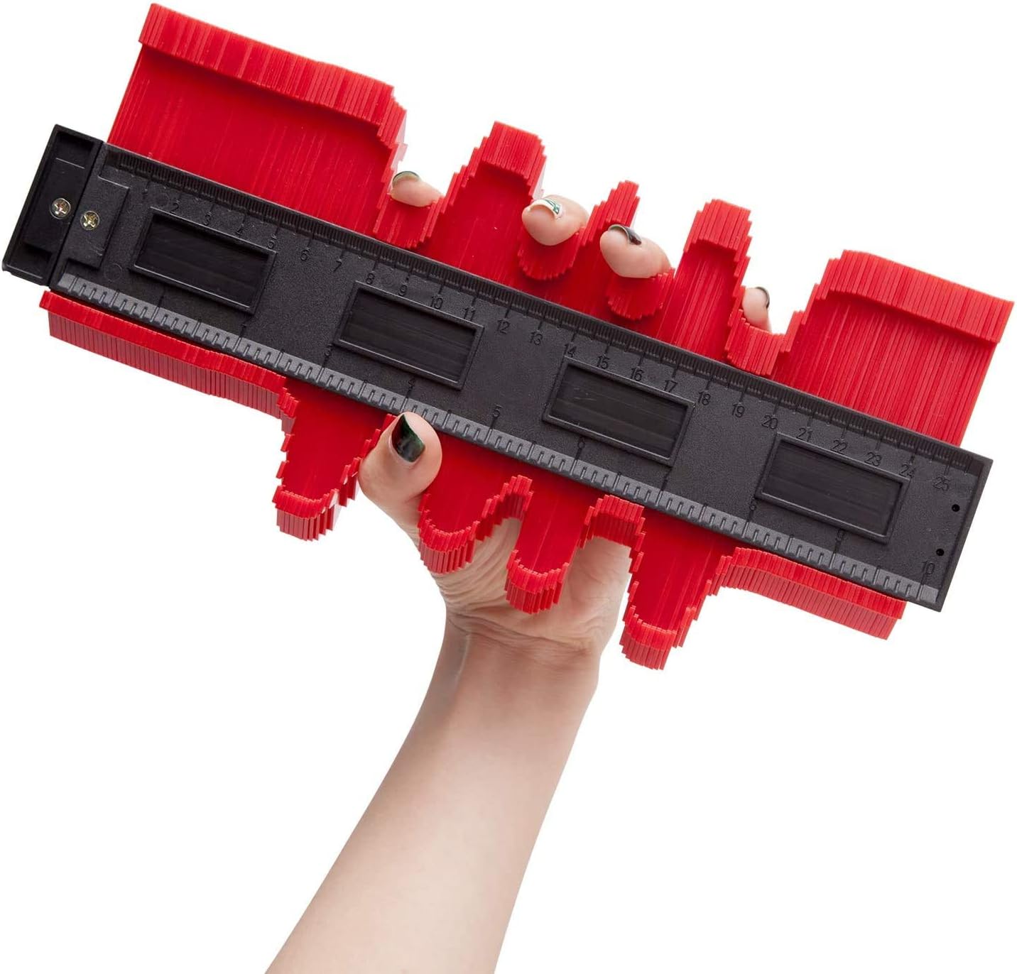 Contour Gauge Duplicator 10 Inch, Plastic Profile Gauge Irregular Copy ...