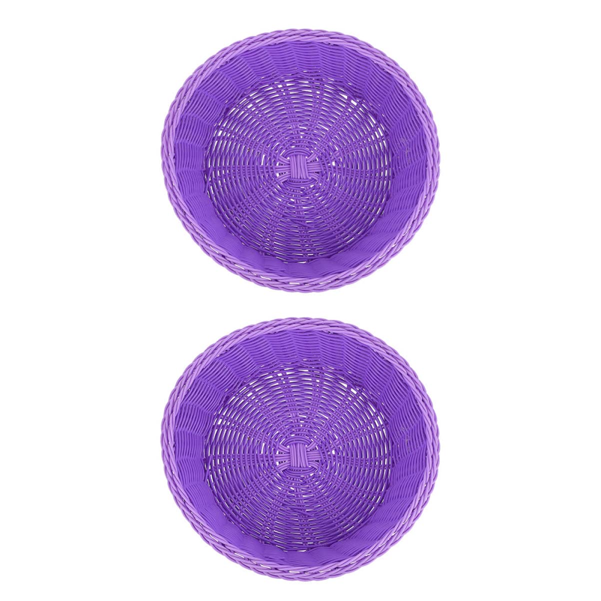 Amazon.com: Garneck Jewelry Tray 2pcs Snack Holder Purple Basket Home ...