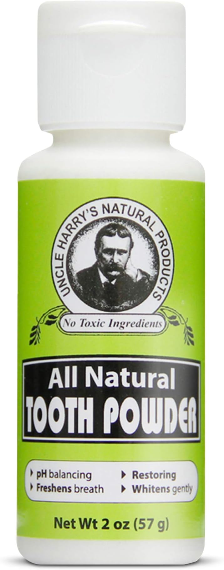 Amazon.com : Uncle Harry's All Natural Tooth Powder | Alkalizing ...
