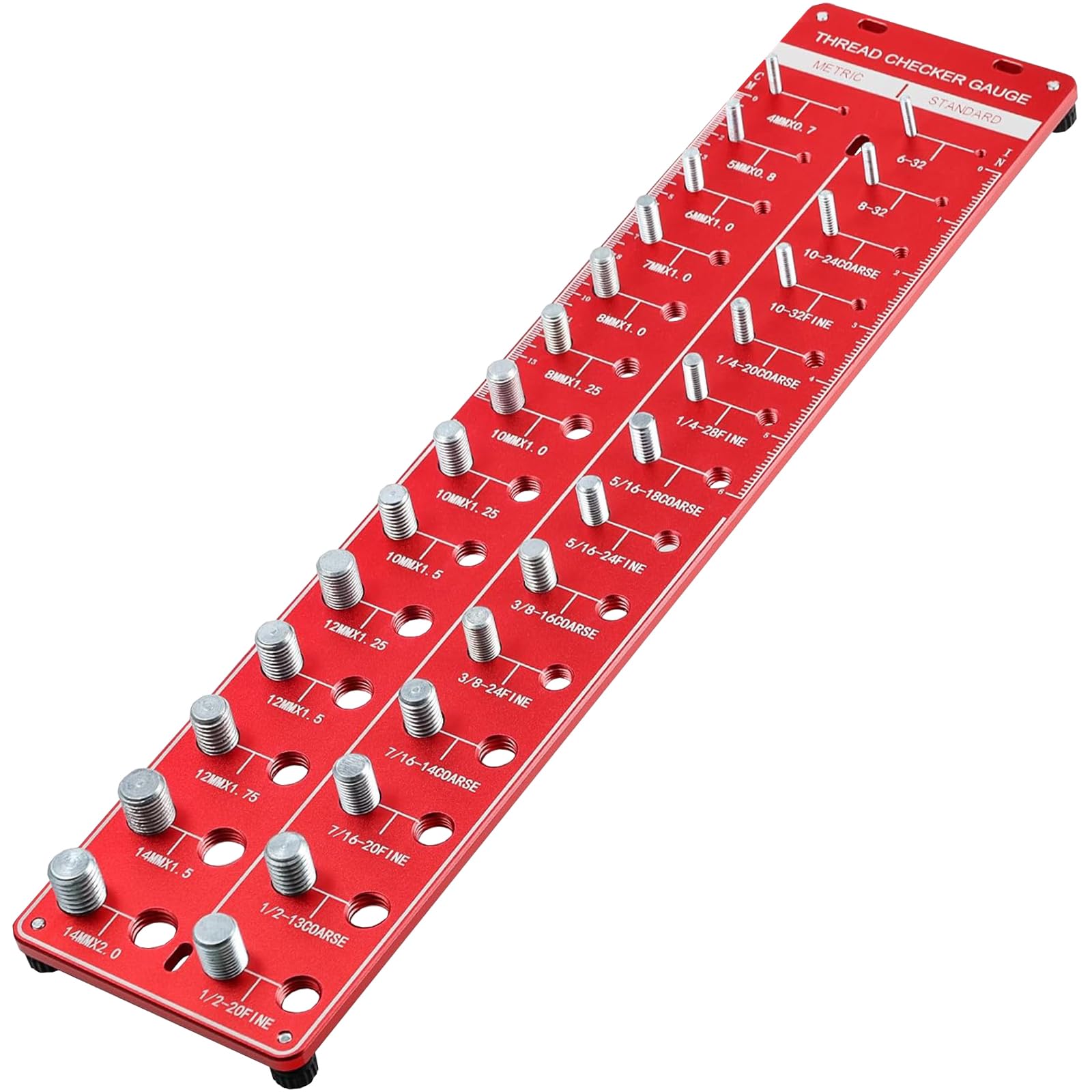 Snapklik.com : QGKPL 28 Nut And Bolt Thread Checker, Bolt And Nut ...