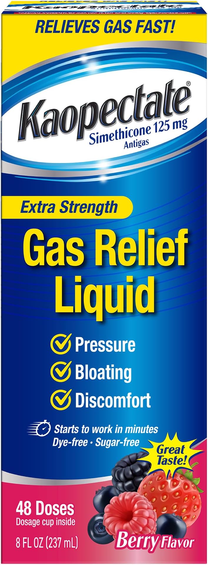 Amazon.com: Kaopectate Multi-Symptom Anti-Diarrheal& Upset Stomach ...