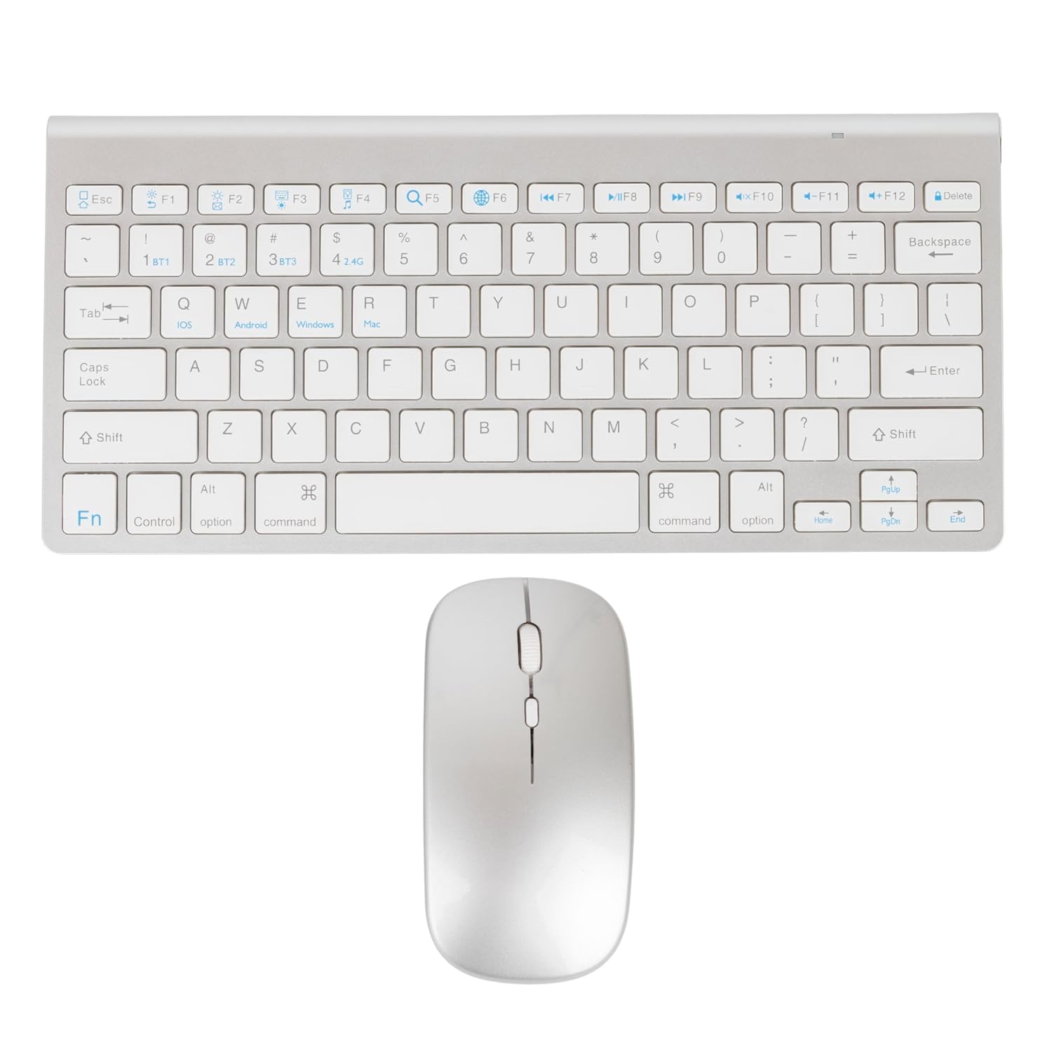 Amazon.in: Buy ENAHOLE Bluetooth Keyboard and Mouse Combo for Mac ...