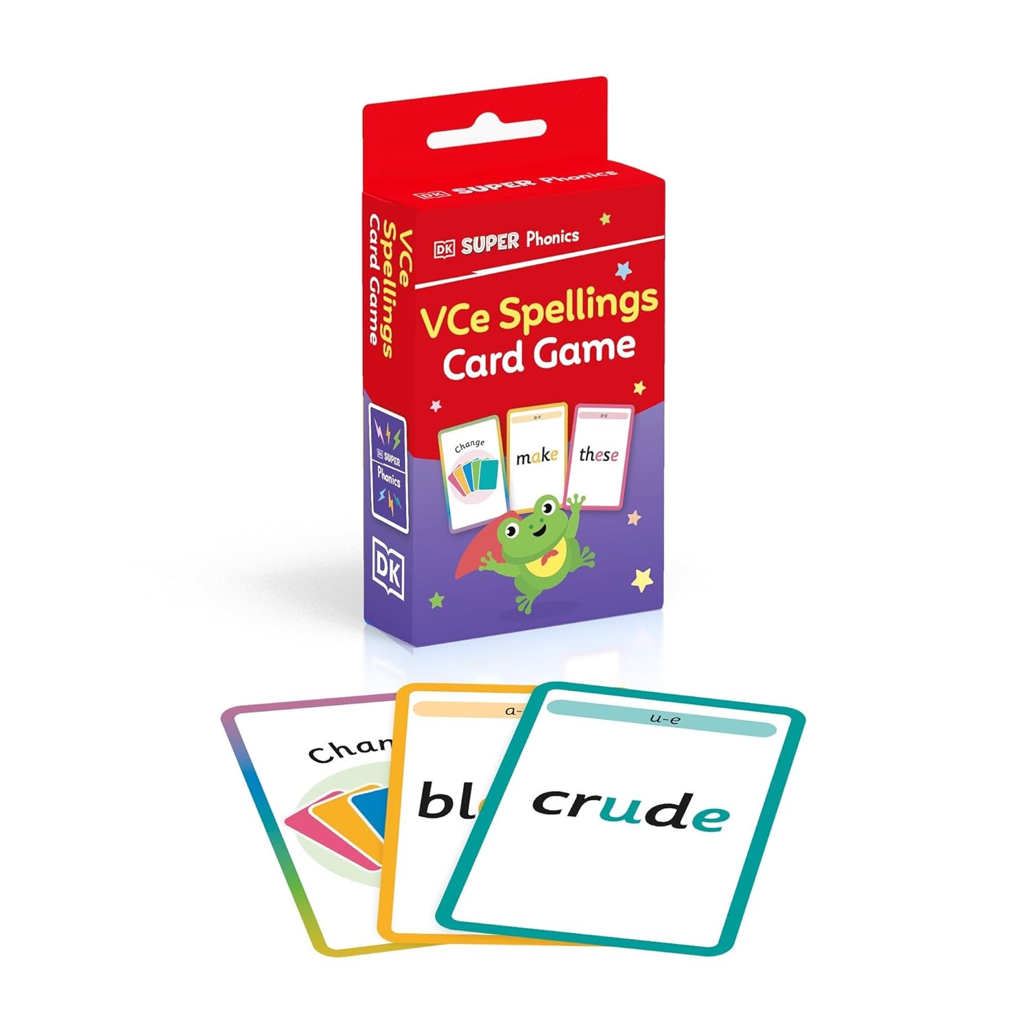 DK Super Phonics VCe Spellings Card Game: DK: 9780593967256: Amazon.com ...