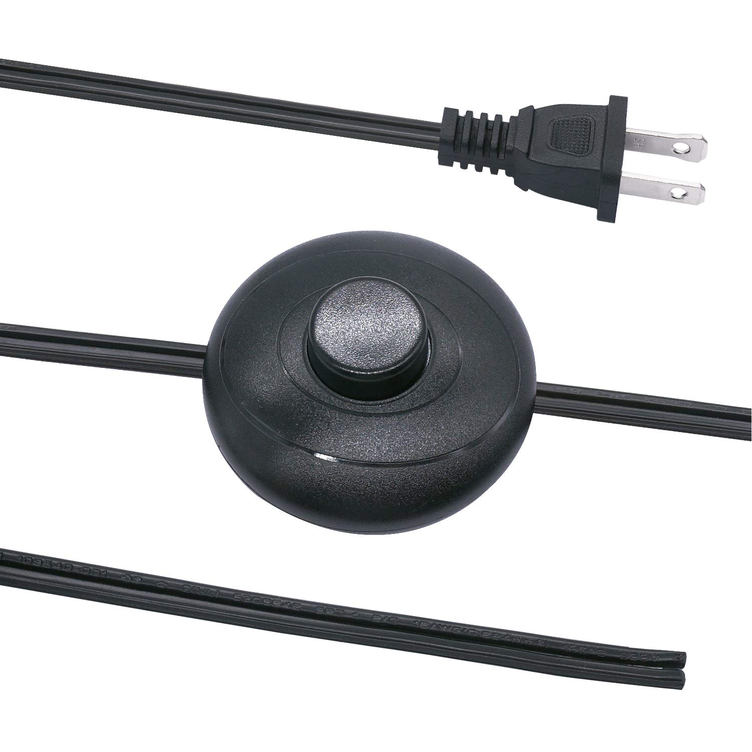 Buy TWTADE 6ft Floor Foot Pedal Switch Inline Push Switch AC 125V ON ...