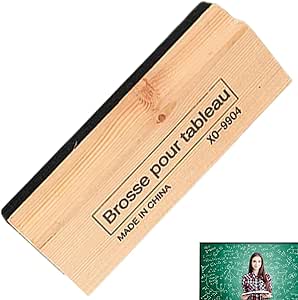 LYNSAY Dry Erase Erasers - Wood Handle Dry Erase Board Cleaning Tool ...