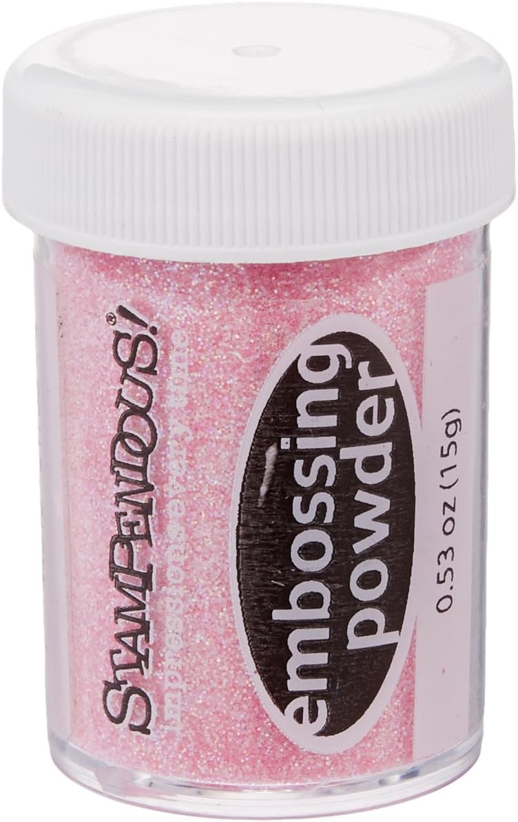 Amazon.com: Stampendous Large Embossing Powder, Sparkle Pink