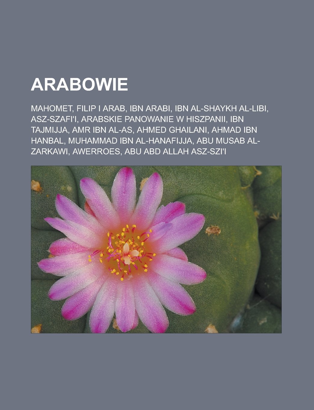 Amazon.co.jp: Arabowie: Mahomet, Filip I Arab, Ibn Arabi, Ibn Al-Shaykh ...