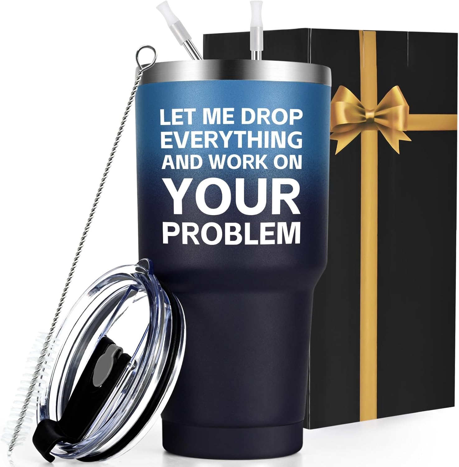Amazon.com | Qtencas Office Gifts for Boss, Let Me Drop Everything And ...