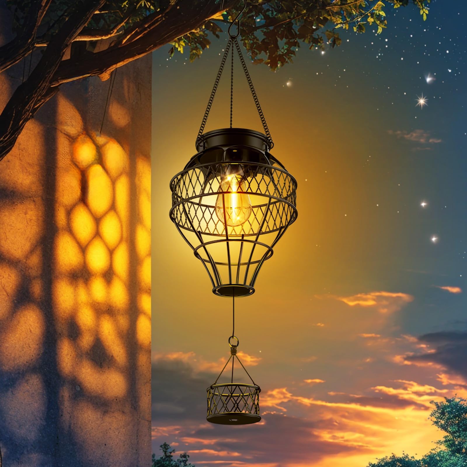 12 Pack Small Solar Globe with 2 Pack Large Solar Lantern - Amazon.com