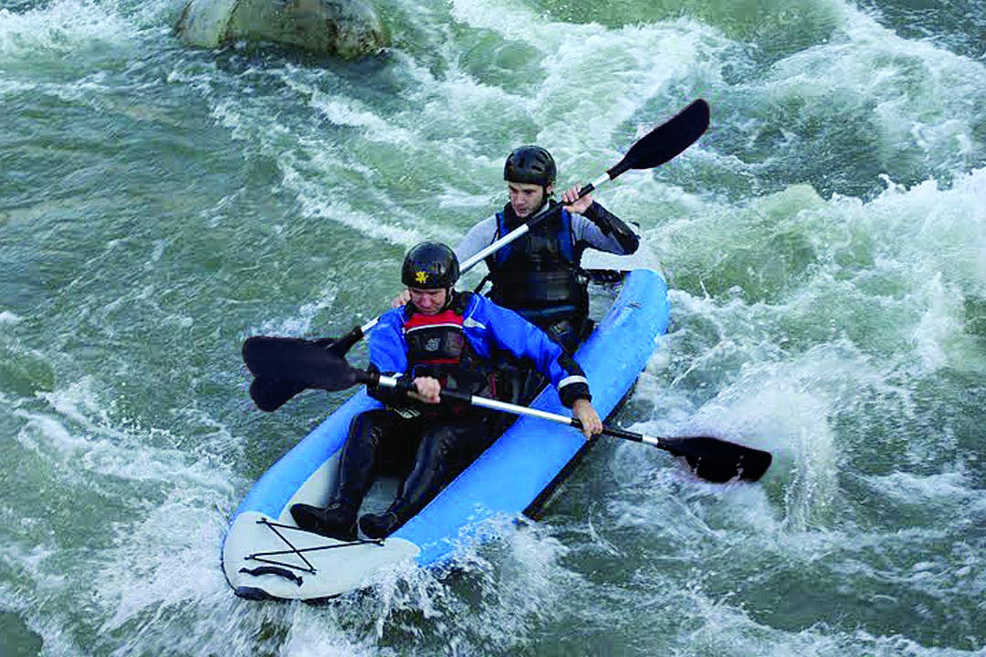 Snapklik.com : SOLSTICE Flare 1 To 2 Person Inflatable Fishing Kayak ...