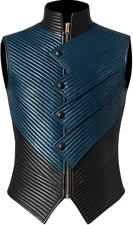 Amazon.com: Fashion Hyped DMC Devil May Cry Vergil Cosplay Costume Vest ...
