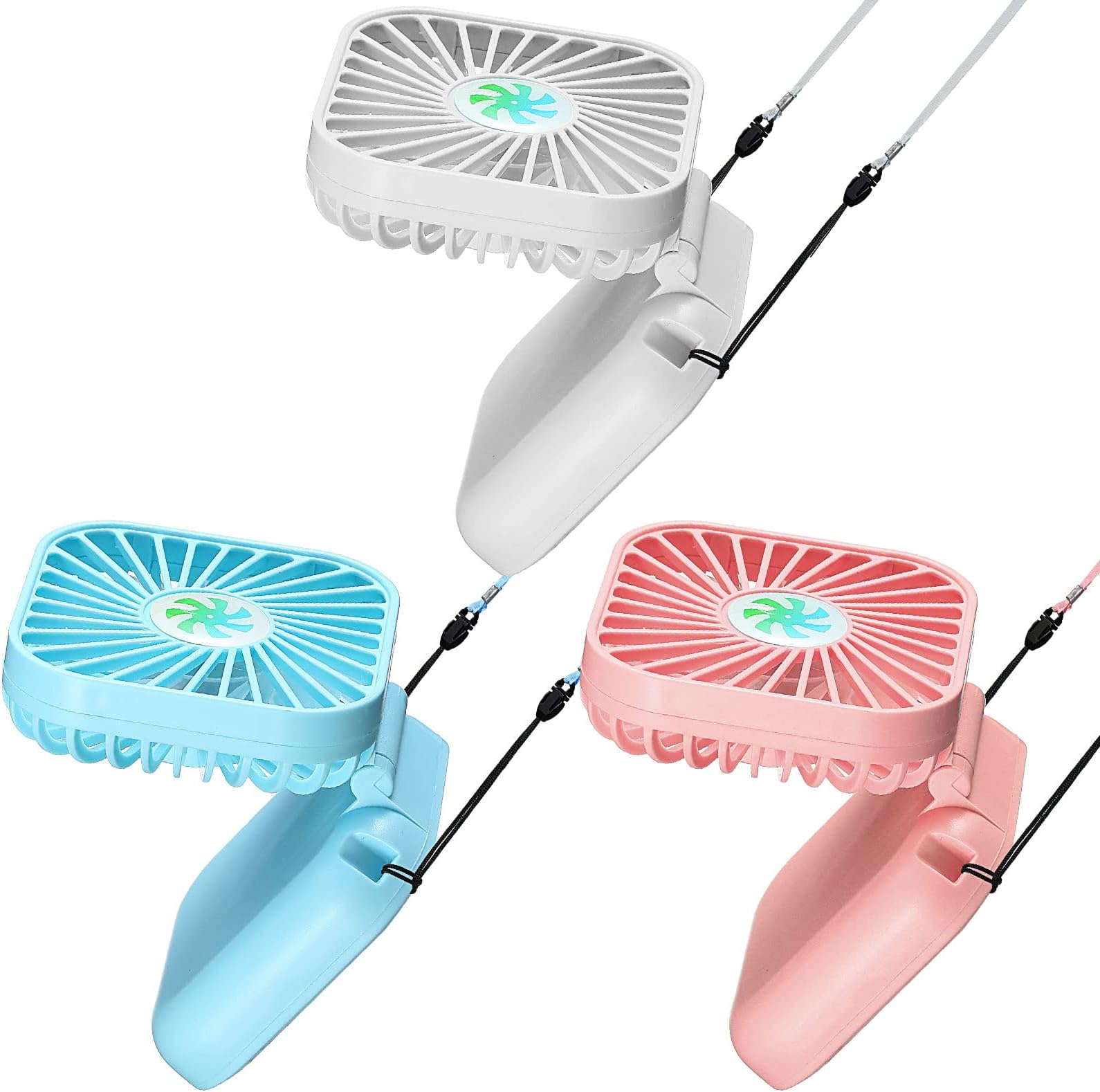 Amazon.com: Portable Rechargeable Fan, Mini Whirlwind Fan for Waist ...