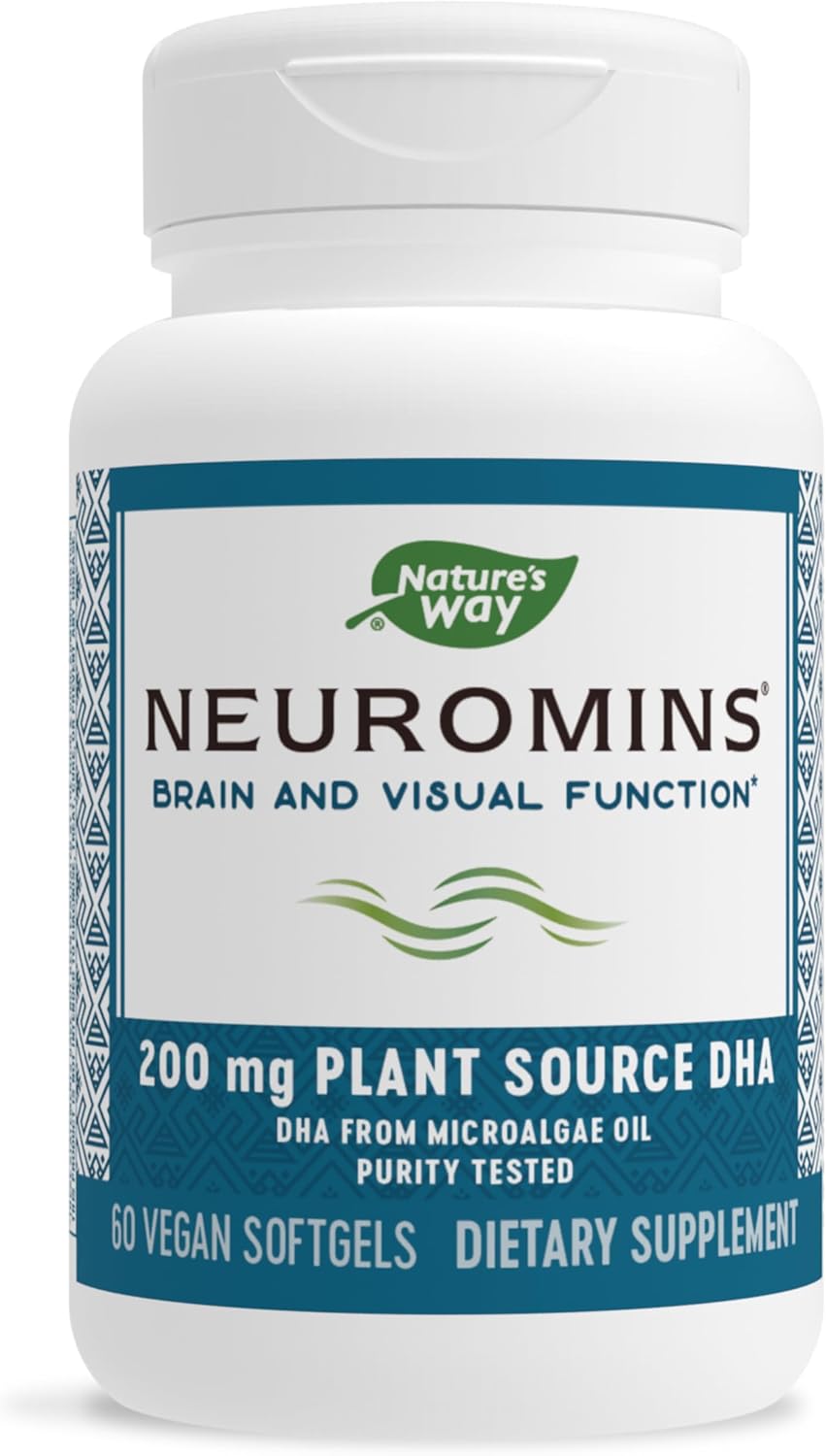 Amazon.com: Nature's Way Neuromins Extra Strength, fuente vegetal DHA ...