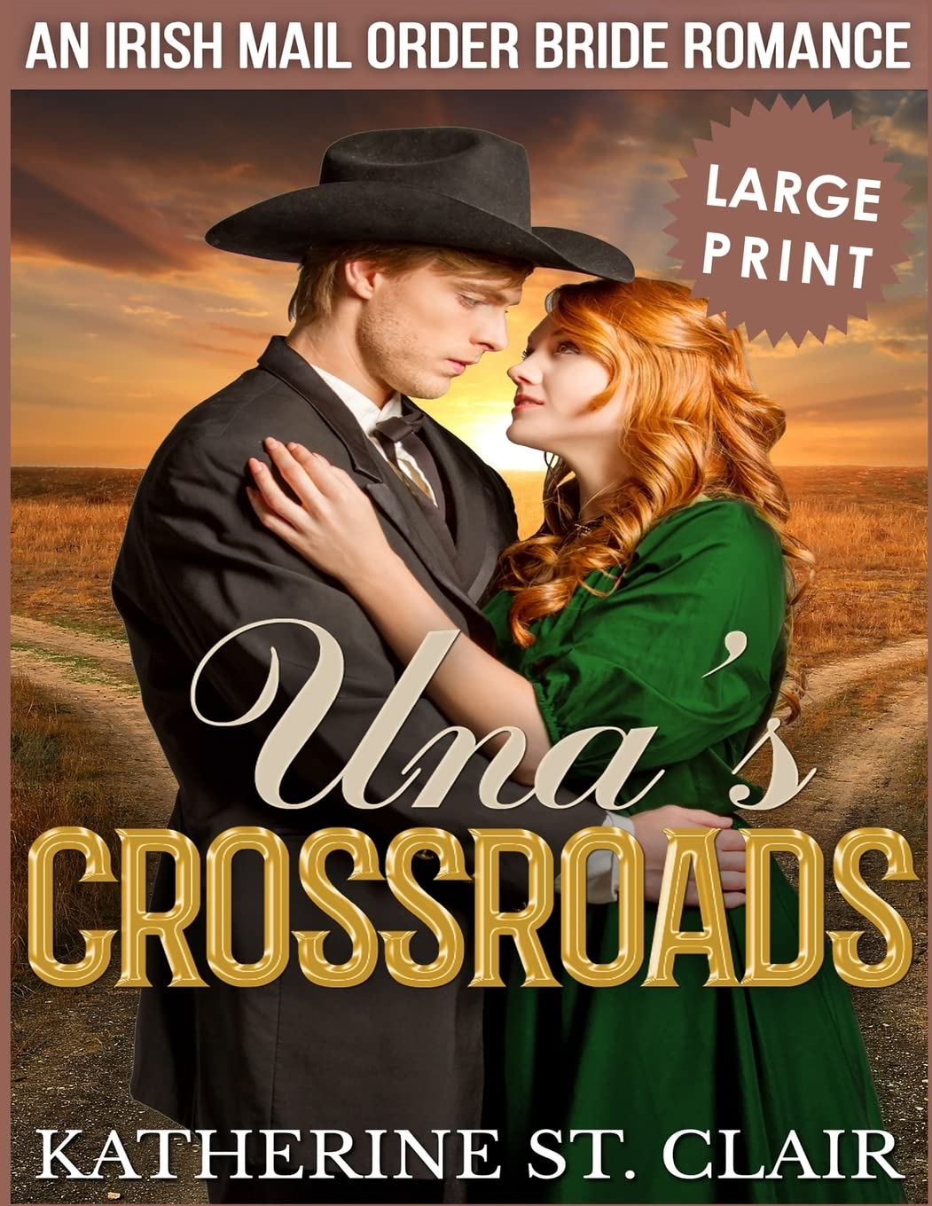 Amazon.com: Una's Crossroads ***Large Print Edition***: An Historical ...