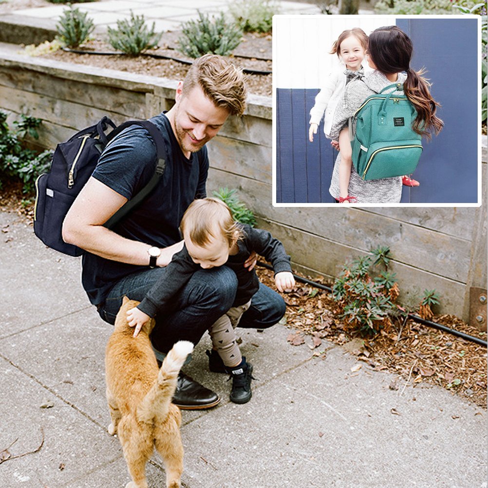 Jewelvwatchro Bolsa de pañales Mochila Multifuncional Maternidad Bolsas ...