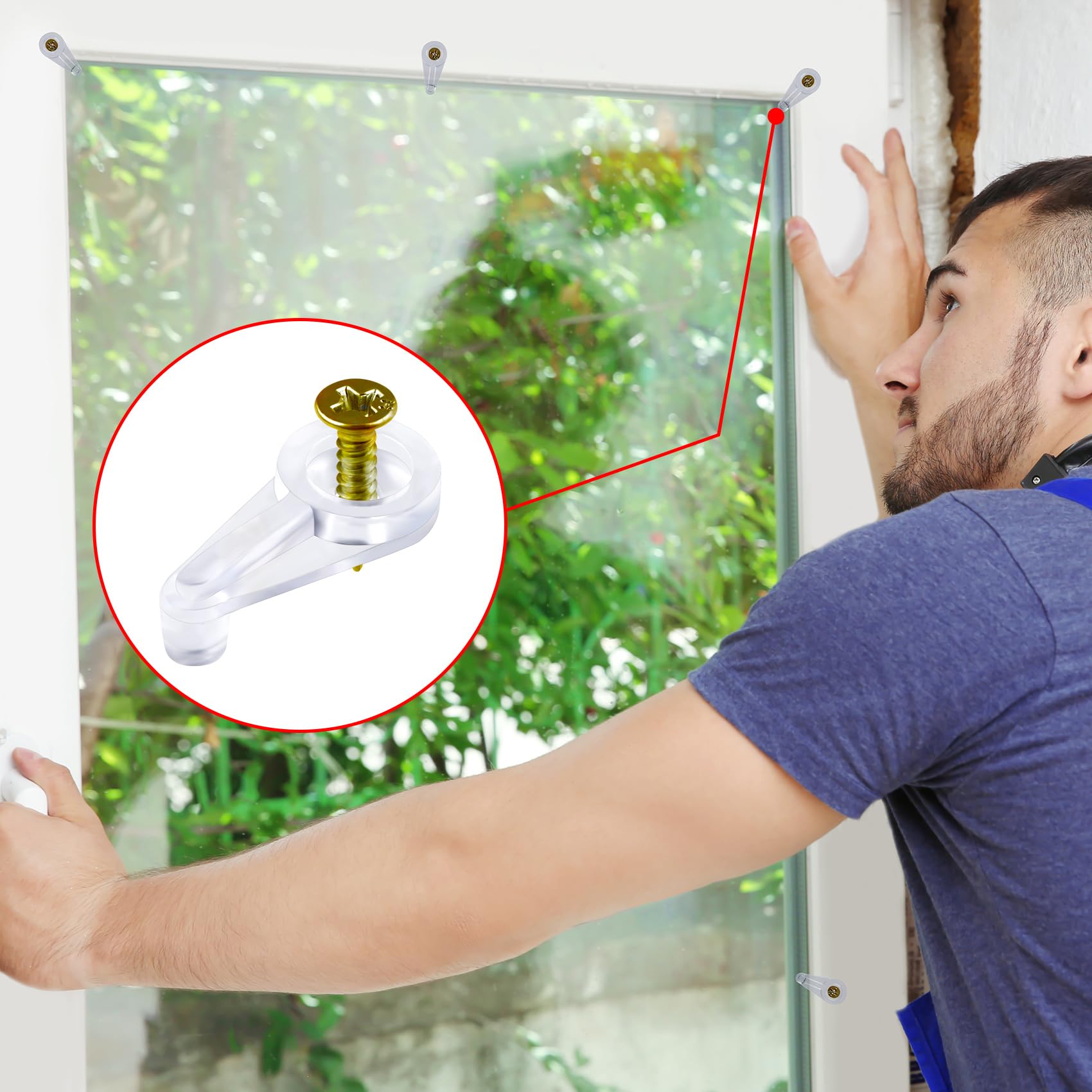 How To Install Glass Door Retainer Clips