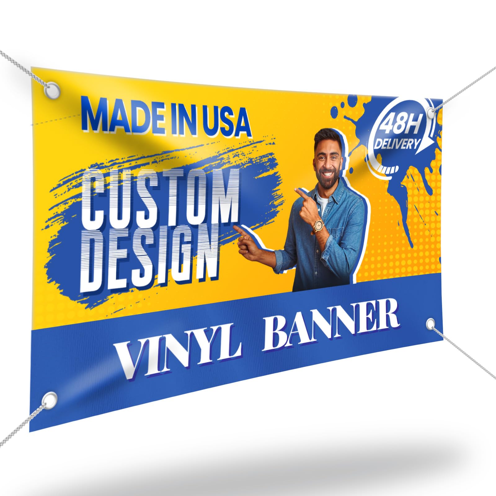 Amazon.com: Personalized Custom Vinyl Banner Printing, Customized ...