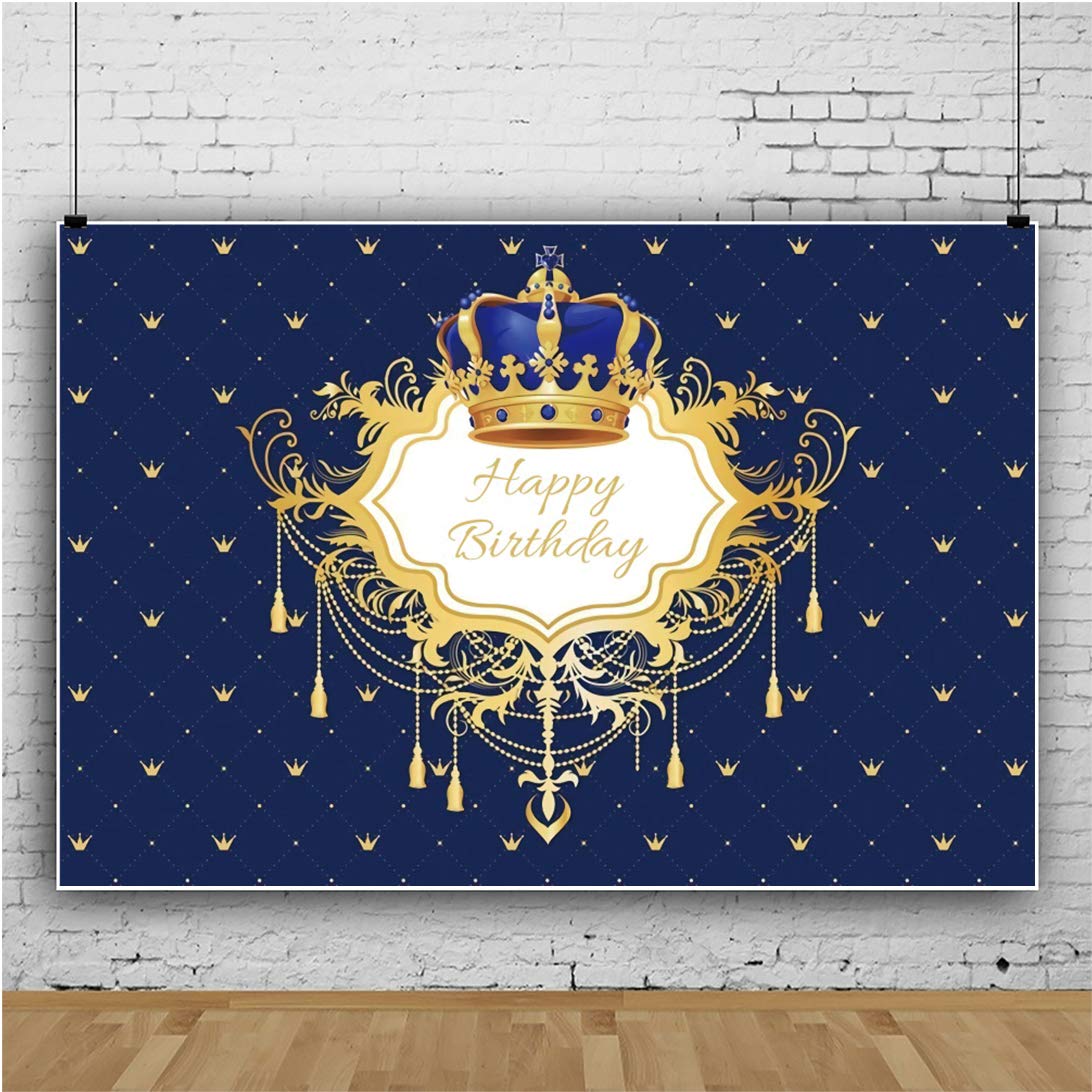 Royal Blue And Yellow Background