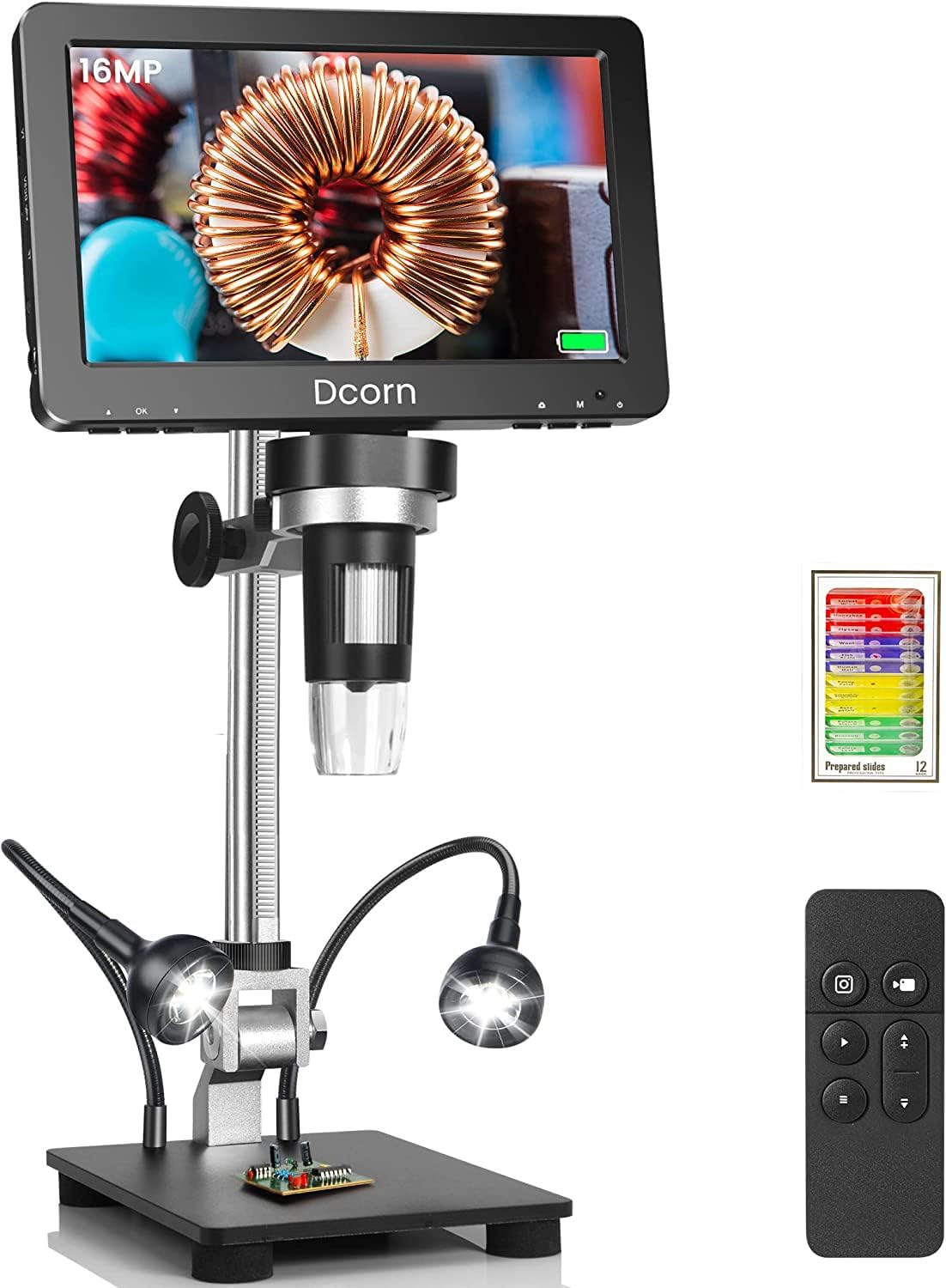 Snapklik.com : Dcorn 7" HDMI LCD Digital Microscope