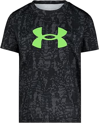 Amazon.com: Under Armour Boys' Short Sleeve Shirt, Crewneck ...