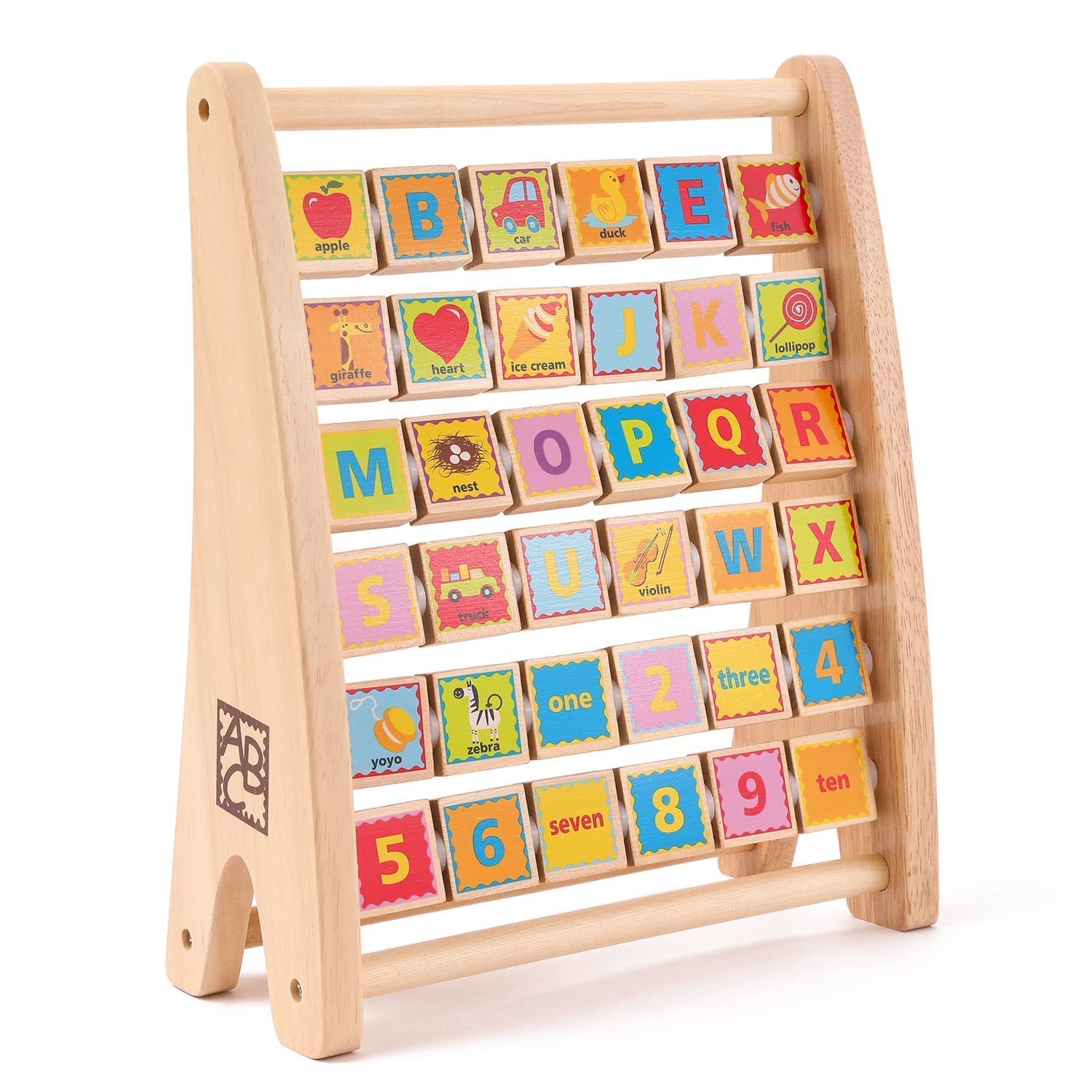 Buy Hape Alphabet Abacus Multicolor - 3+ Years Online at Low Prices in ...