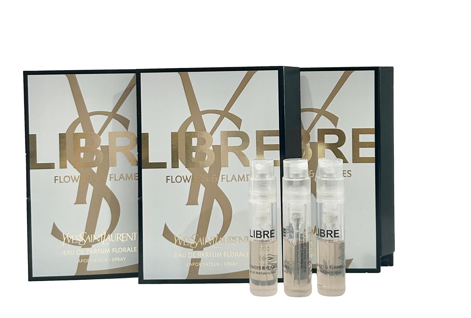 Amazon.com : Yves Saint Laurent YSL Libre FLOWERS & FLAMES EDP Sample Women Perfume 1.2 ml / 0. ...