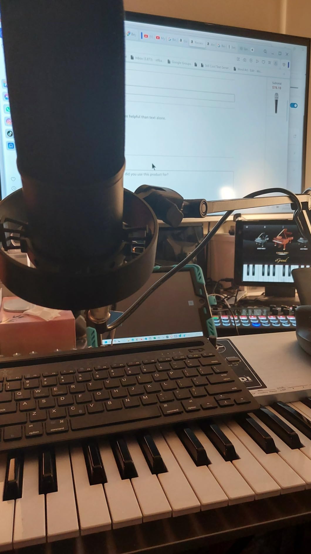 Podcast XLR/USB Microphone, FIFINE Studio Dynamic PC Microphone for ...