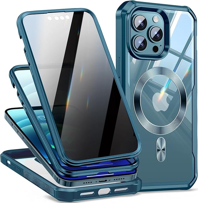 Amazon.com: CD Loop Privacy Screen Protector + Magnetic Case for iPhone ...