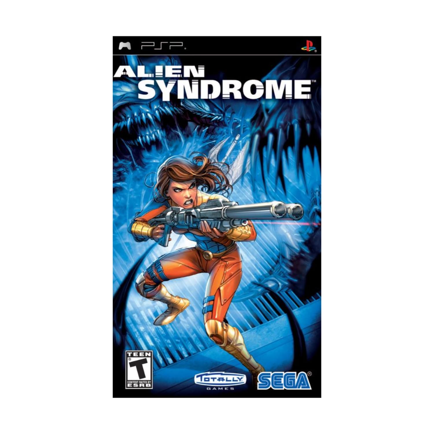 Alien Syndrome Psp Cover