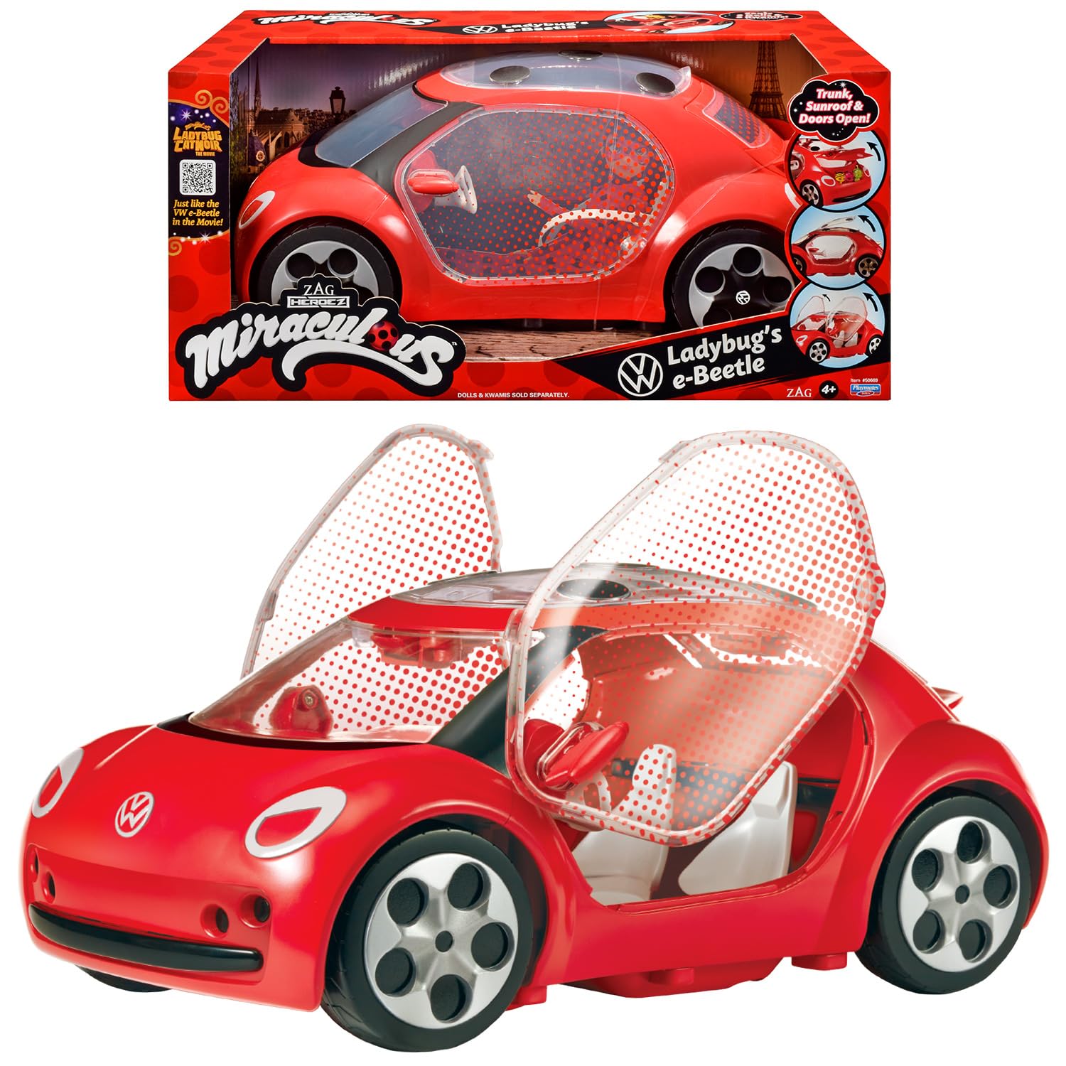Bandai – Miraculous Ladybug Auto - Volkswagen e-Beetle von Ladybug des ...