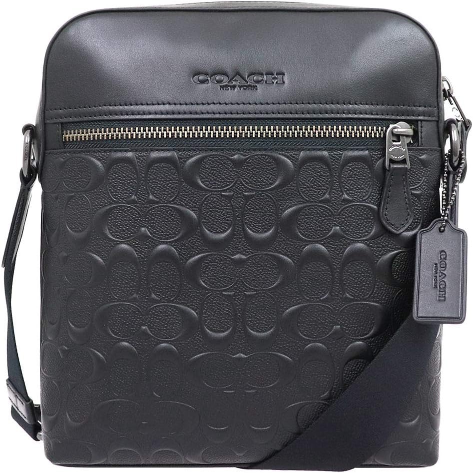 Amazon | [コーチ] ショルダーバッグ アウトレット シグネチャー ブラック メンズ 4006 QBBK [並行輸入品] | ショルダーバッグ