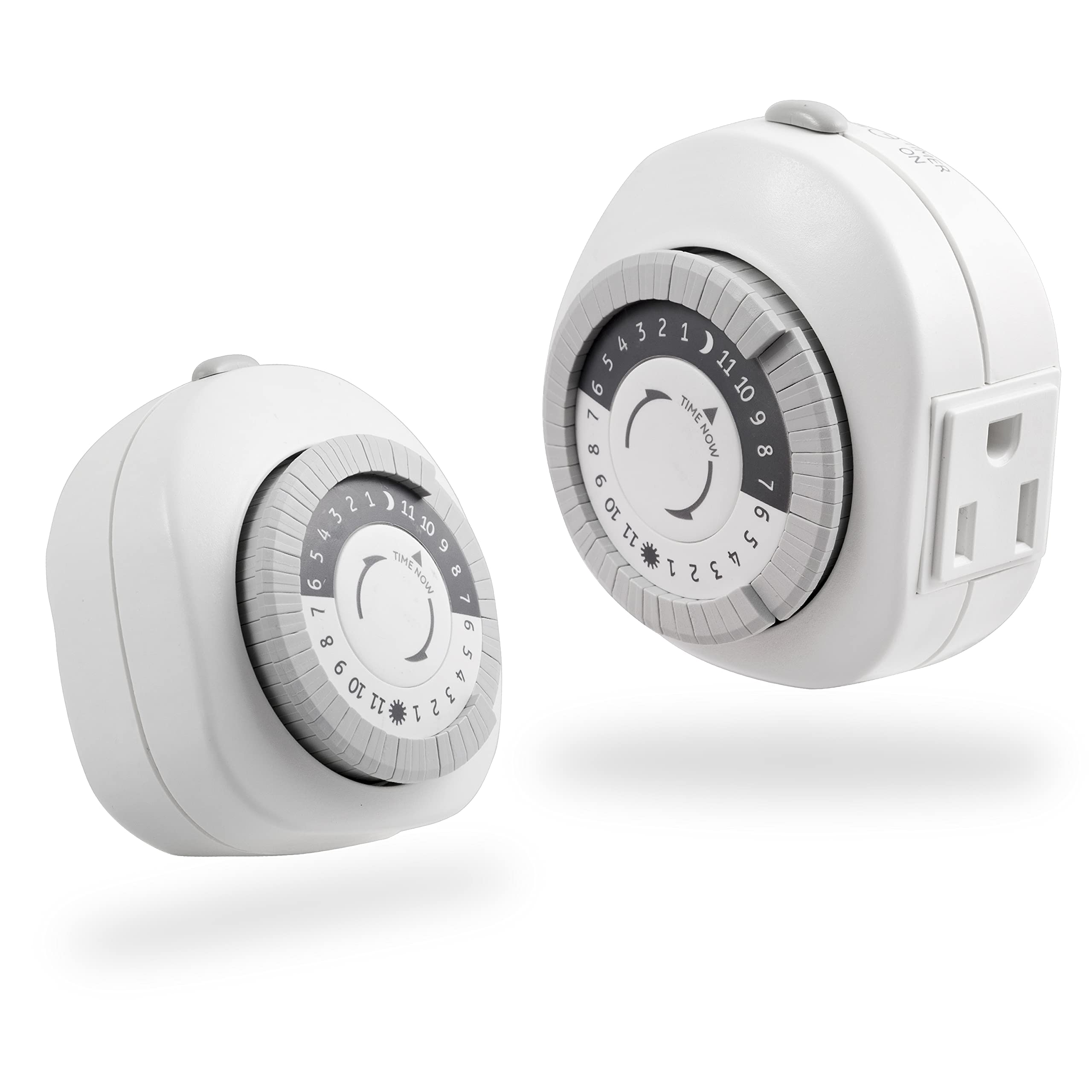 Snapklik.com : GE 24-Hour Heavy Duty Indoor Mechanical Plug Timer
