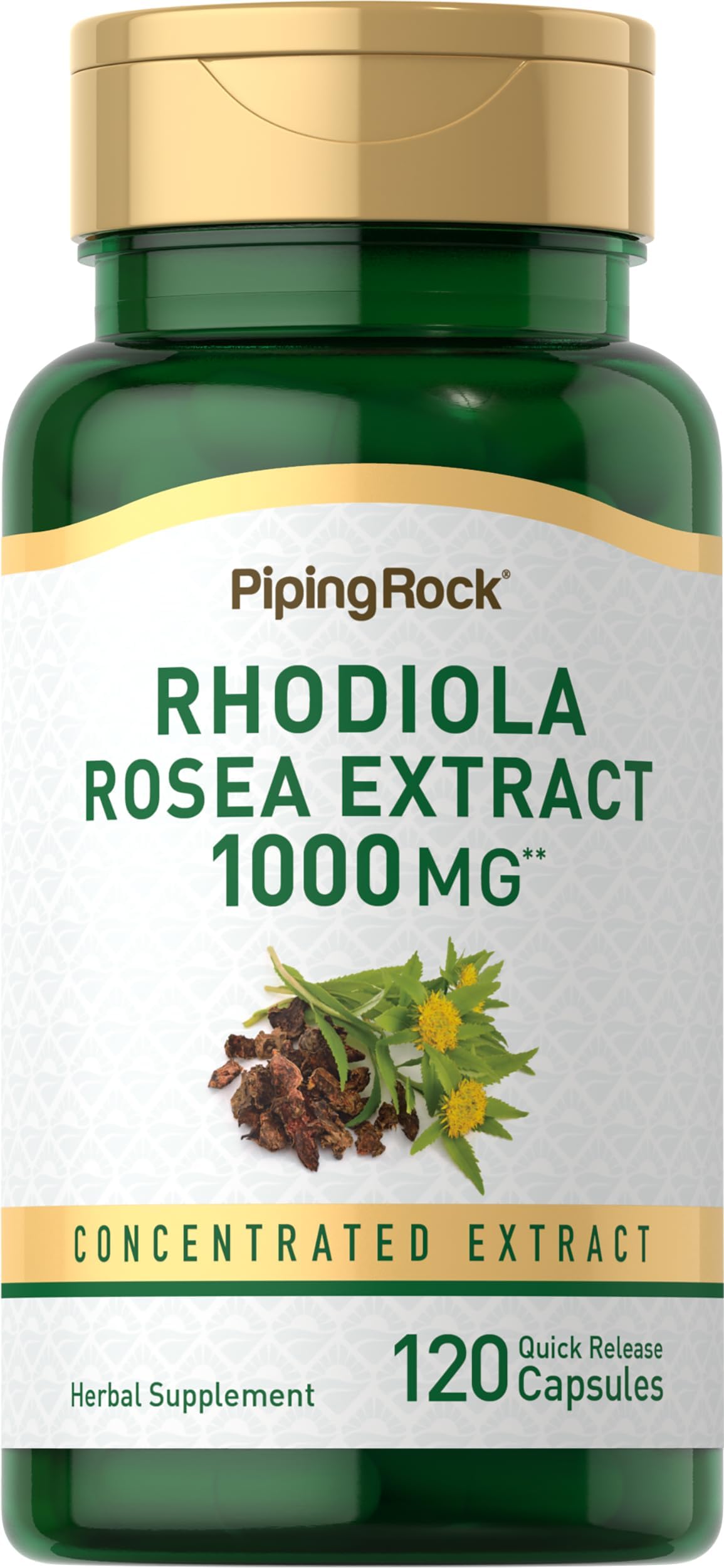 Amazon.com: Piping Rock Rhodiola Rosea Supplement | 1000mg | 120 ...