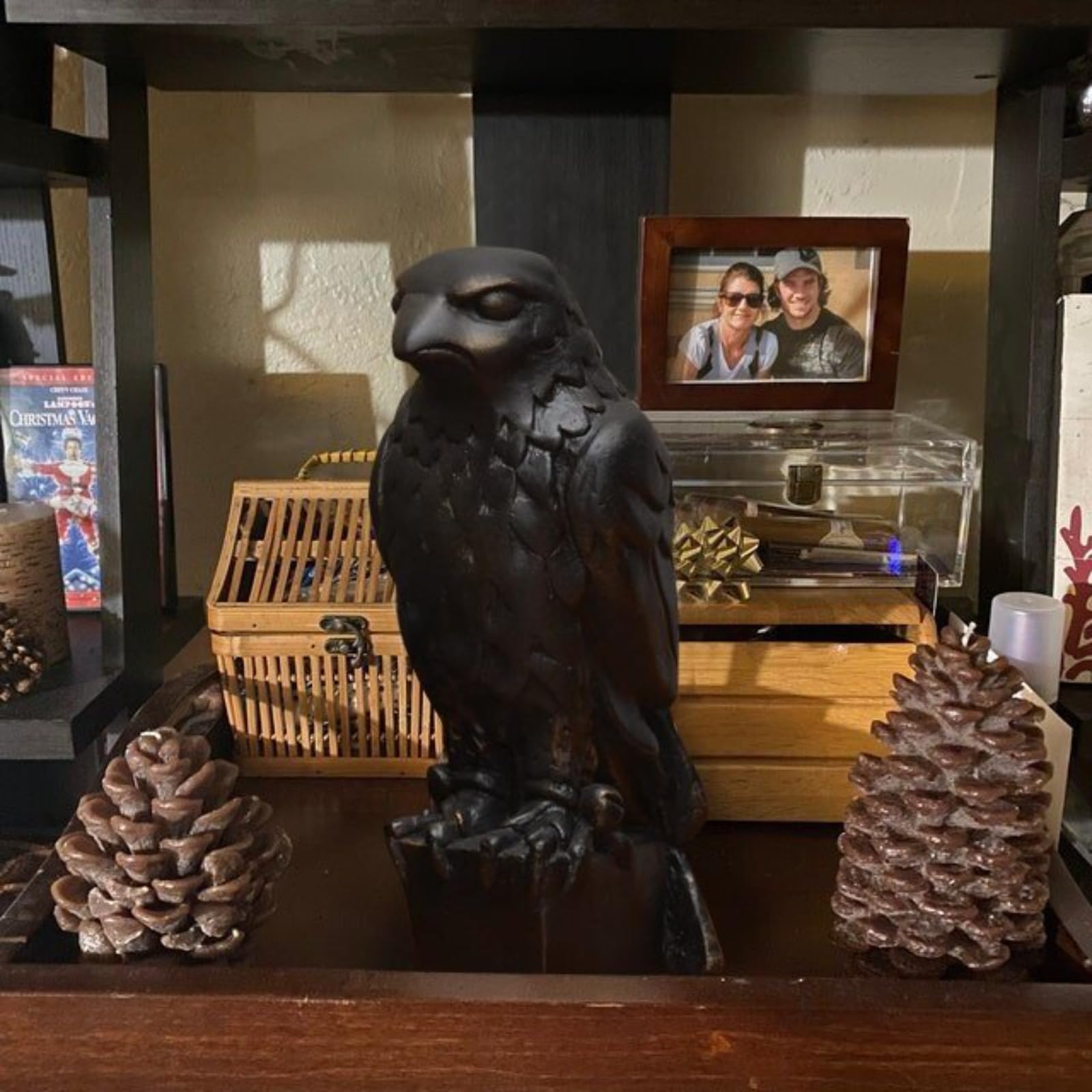 Amazon.com: Maltese Falcon Statue with Secret Compartment 1941 The ...