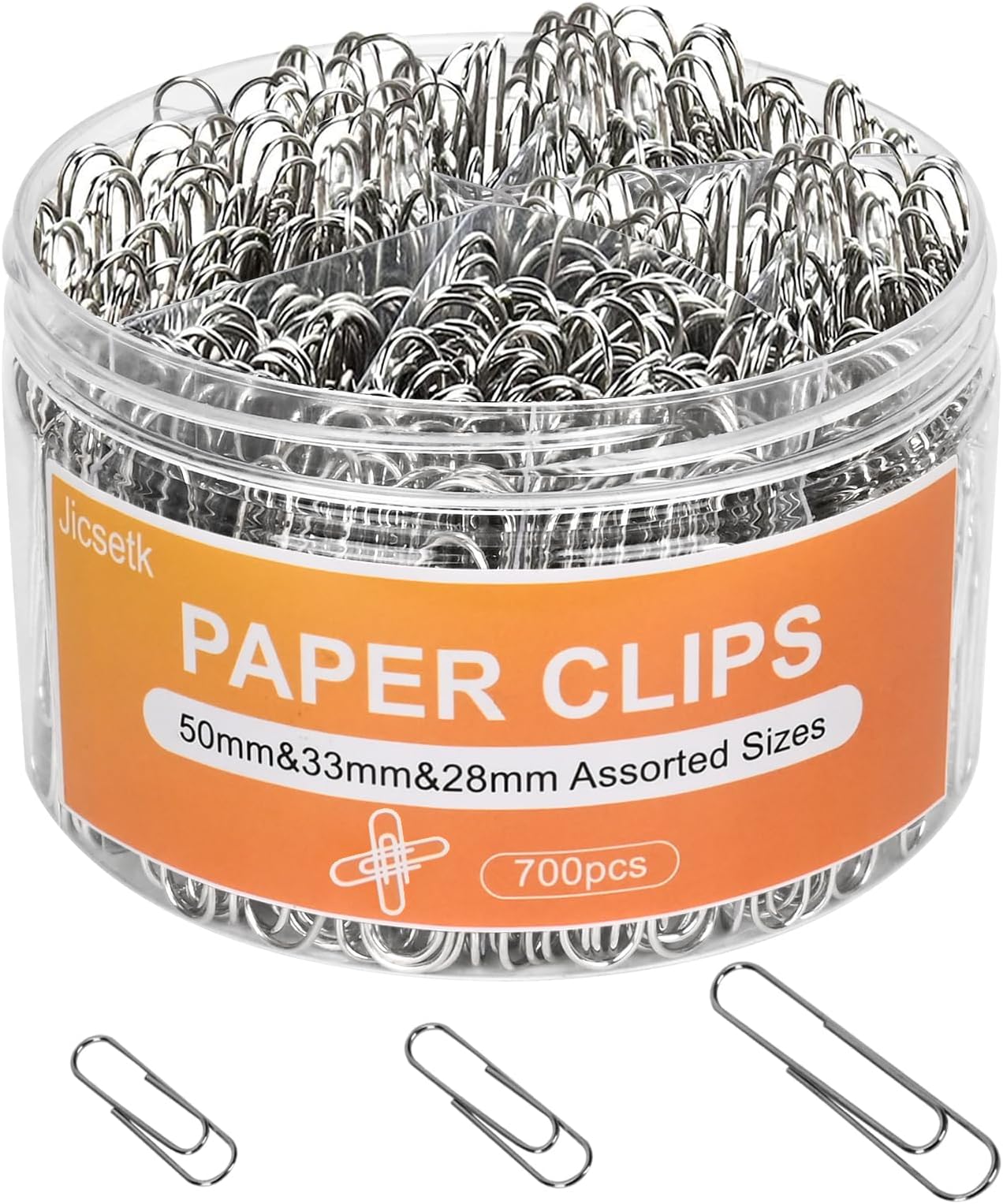 Amazon.com : Artelier Smooth Paper Clips, 650 medium size Paper clips ...