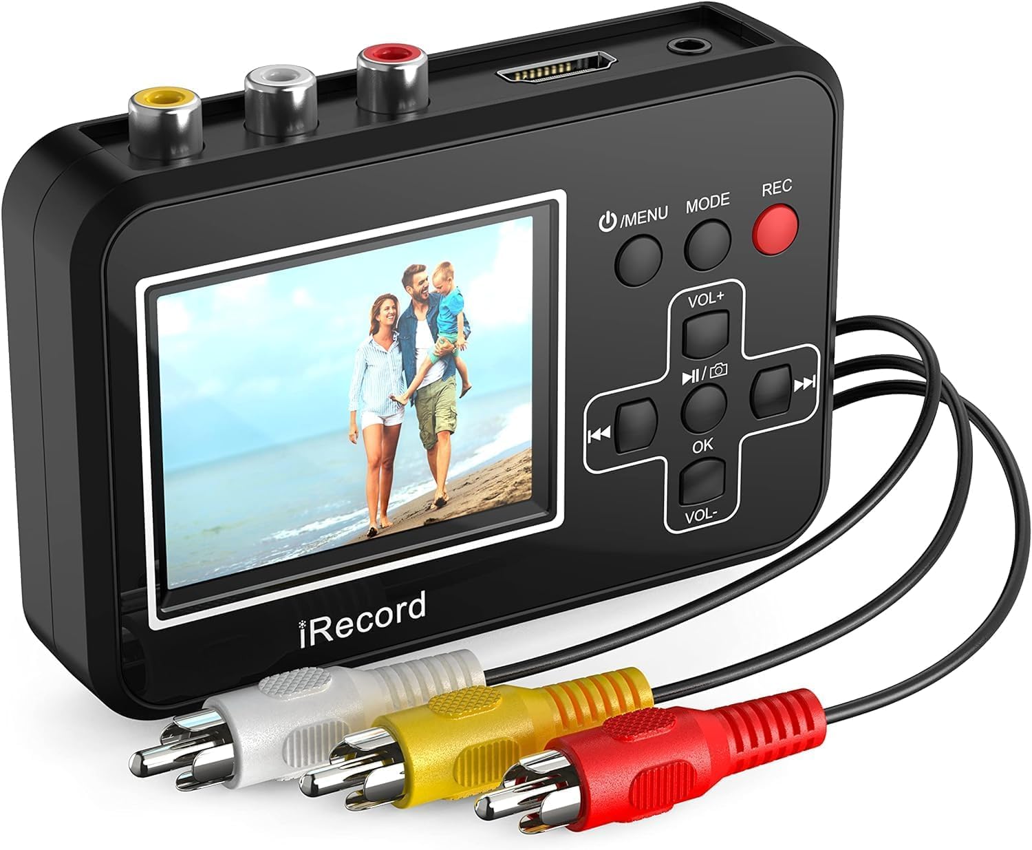 Amazon.com: VHS TO Digital Converter, USB Video Capture Card, Video ...