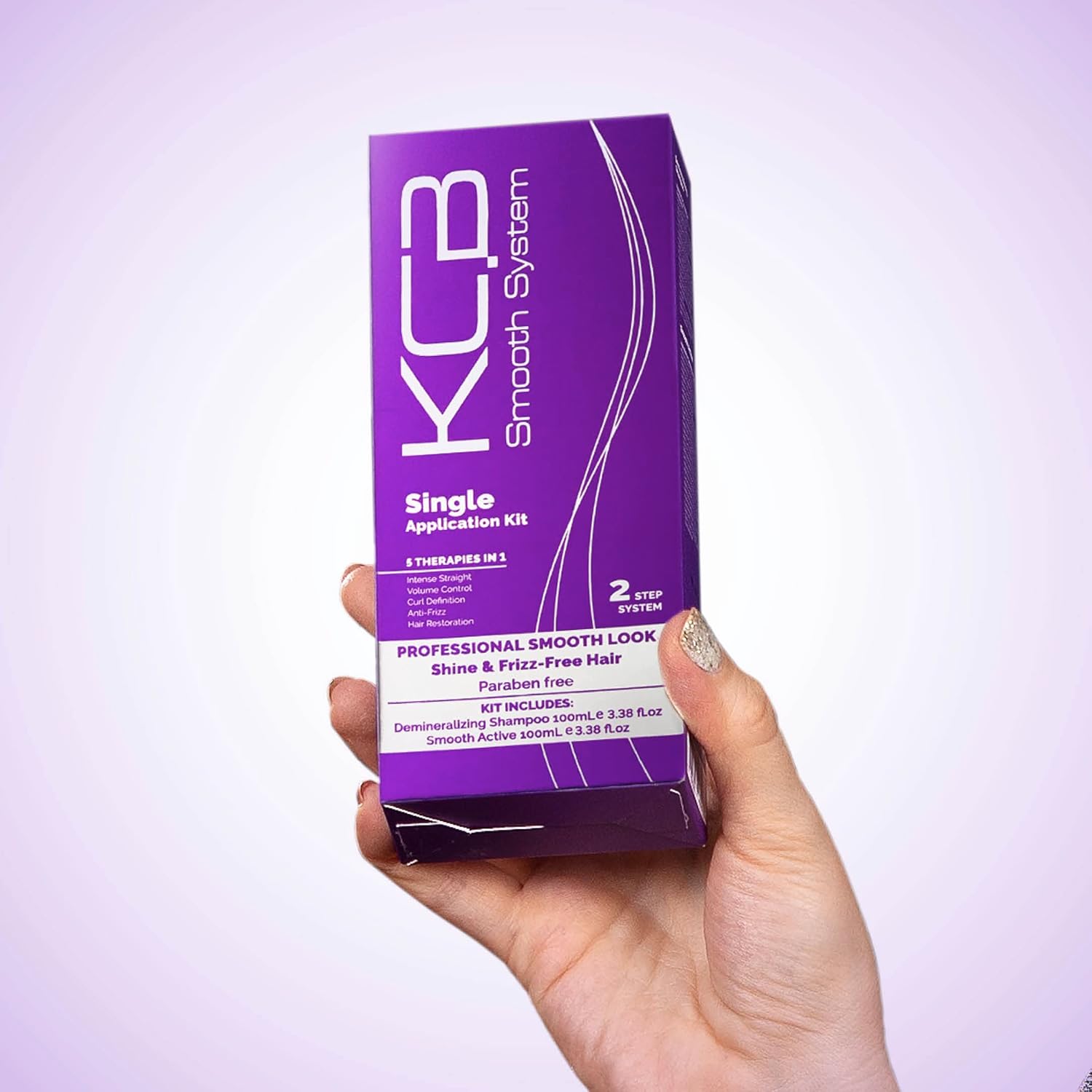 Professional Smooth System, 2 Steps Brazilian Keratin Hair Treatment ...