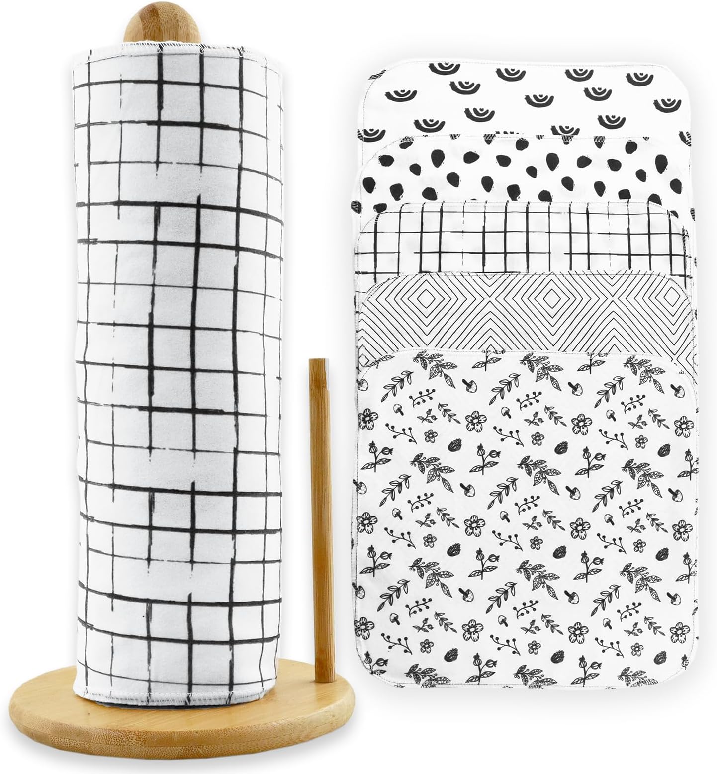 Amazon.com: Reusable Paper Towels - Value Pack of 24 Paperless Towels ...