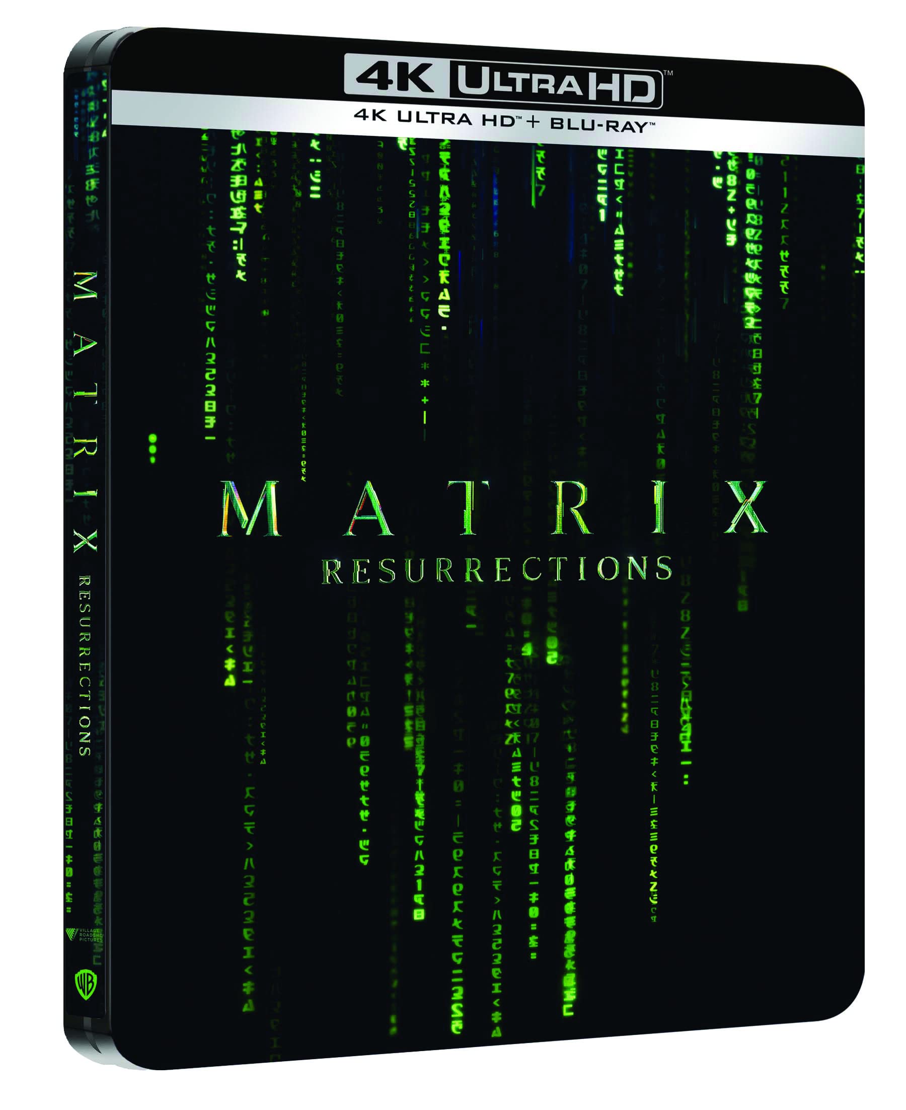 Amazon: Matrix Resurrections [4K Ultra HD + Blu-Ray-Édition boîtier ...