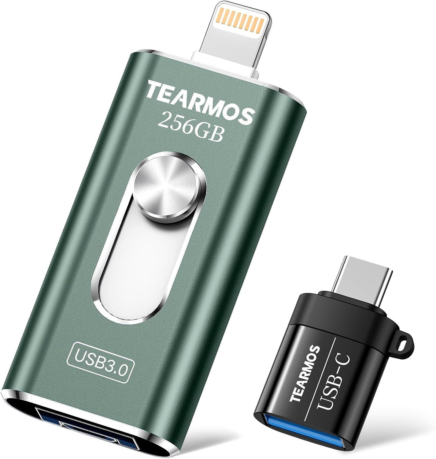Amazon.com: TEARMOS 256GB USB Flash Drives for Phone, iPhone Memory ...