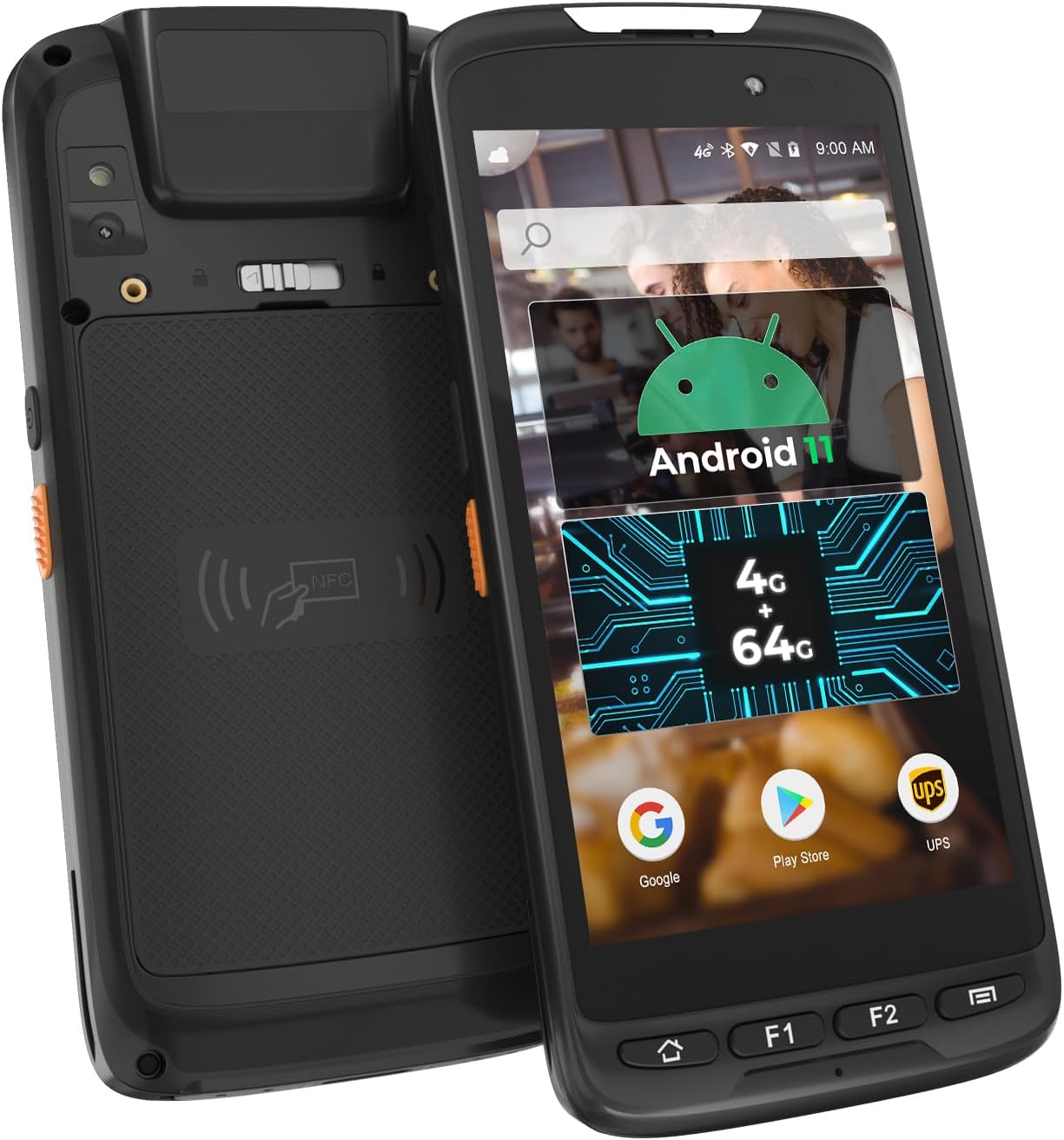 Amazon.com : SVANTTO Android Barcode Scanner, 4+64GB Flash, 1D/2D/QR ...